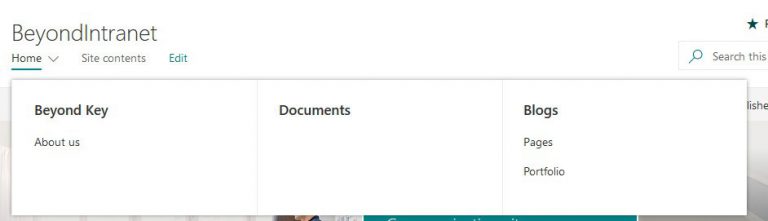 How To Customise Header Footer Theme | Beyond Intranet