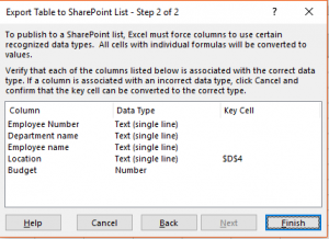 How To Export and Import Excel to SharePoint List