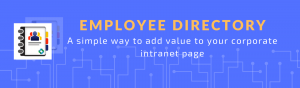 Employee Directory : Way to add value to your intranet page