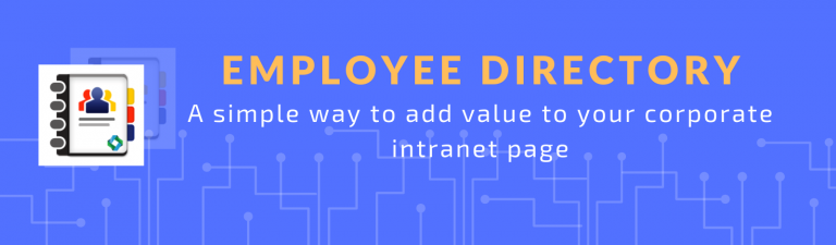 Employee Directory : Way to add value to your intranet page