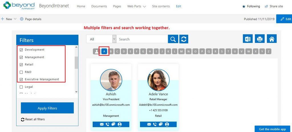 Employee Directory : Way to add value to your intranet page