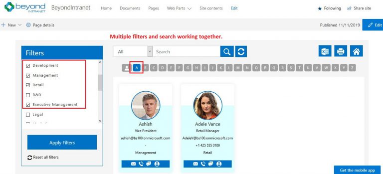 Employee Directory : Way to add value to your intranet page