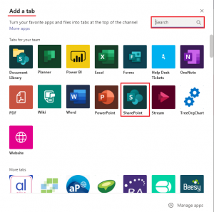 7 Steps to add a SharePoint list to Microsoft Teams