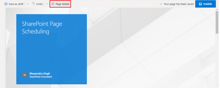 How To Schedule SharePoint Pages and News