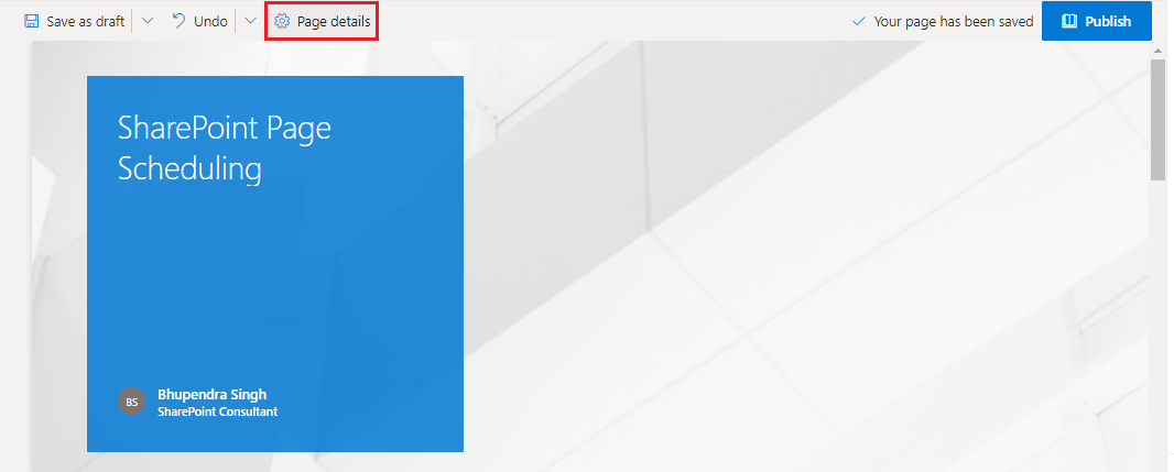 How To Schedule SharePoint Pages and News