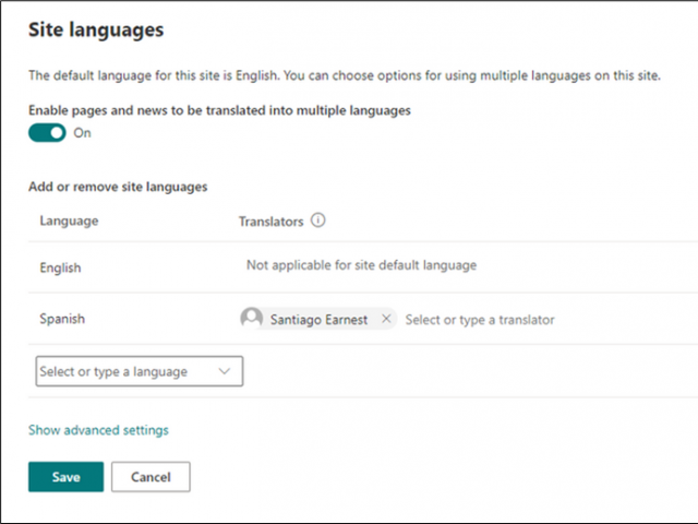 Multilingual Publishing For SharePoint Page