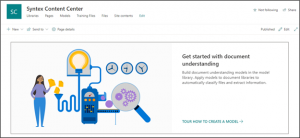 Configure SharePoint Syntax in Microsoft 365