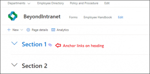 Collapsible Sections on SharePoint Modern pages